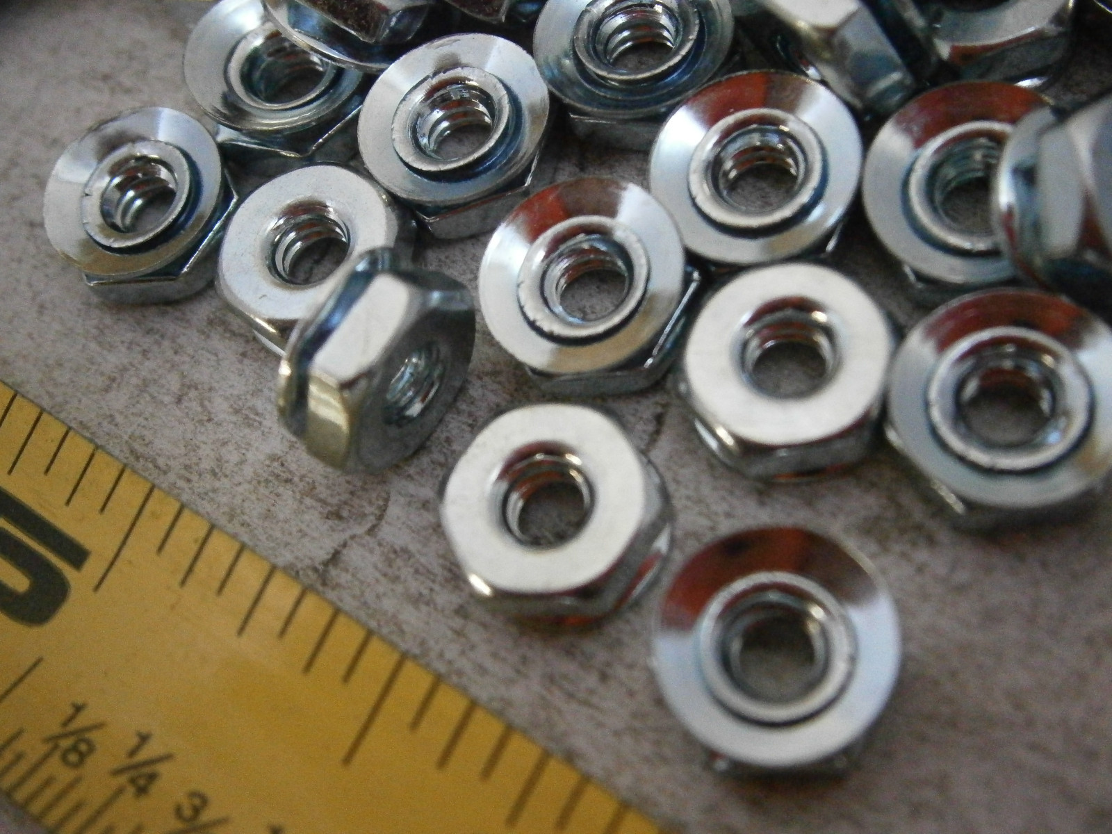 Shakeproof 502-060800-01 Keps Nut Conical 6-32 Thread Steel Lot of 50 ...