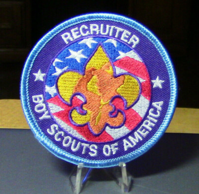 Official BSA: Boy Scout Recruiter Patch (Brand New/Never issued) | eBay
