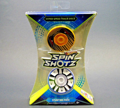 Hot Wheels Spin Shotz Hyper Speed Track Discs Stunt Pack Various Styles ...