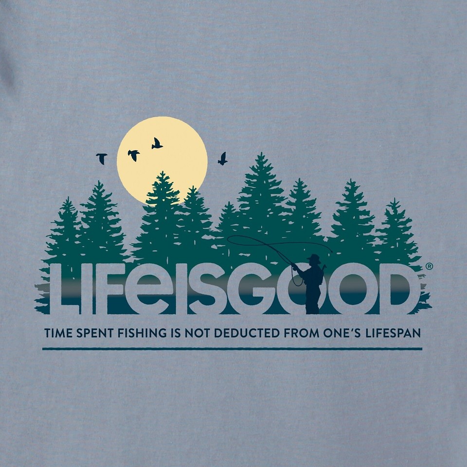 Life is Good. Men's Lifespan Fishing Short Sleeve Crusher Lite Tee ...