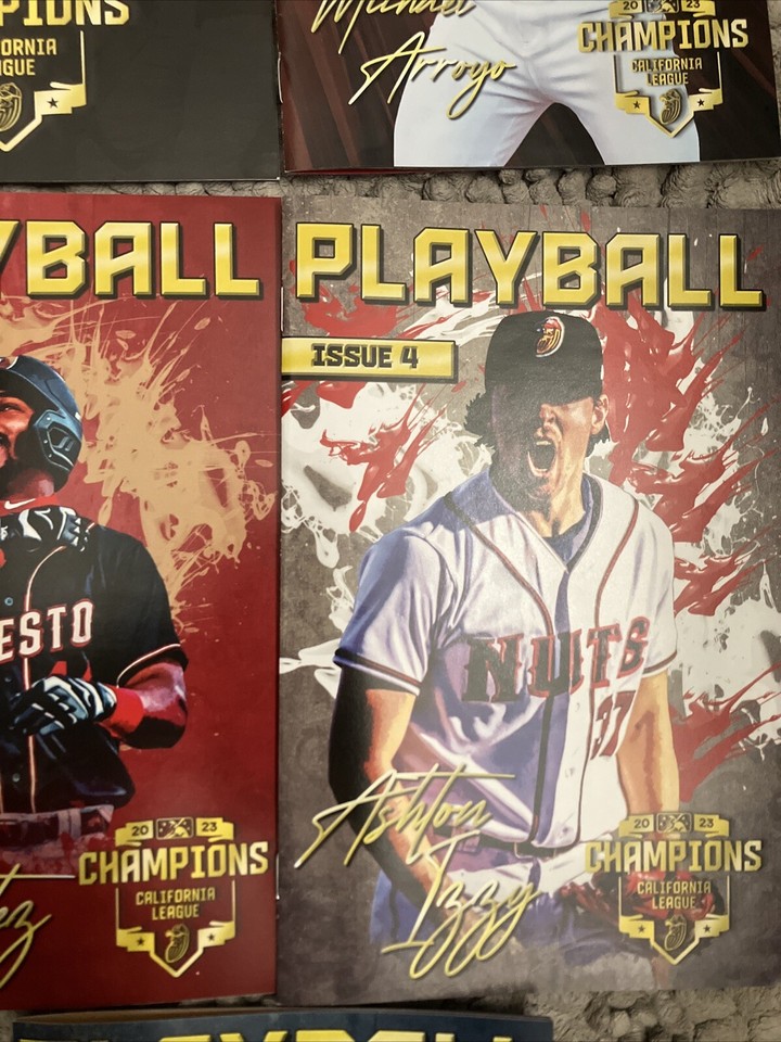 Modesto Nuts Program Issue 1,2,3,4,5 Emerson/Arroyo/Montez/Izzi/Hopkins ...