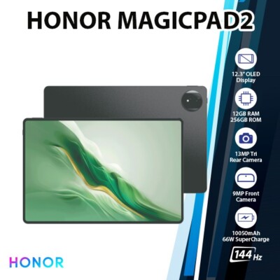 HONOR MagicPad2 Android PC Tablet (Wi-Fi/Black/12GB+256GB/Octa Core/NEW) | eBay