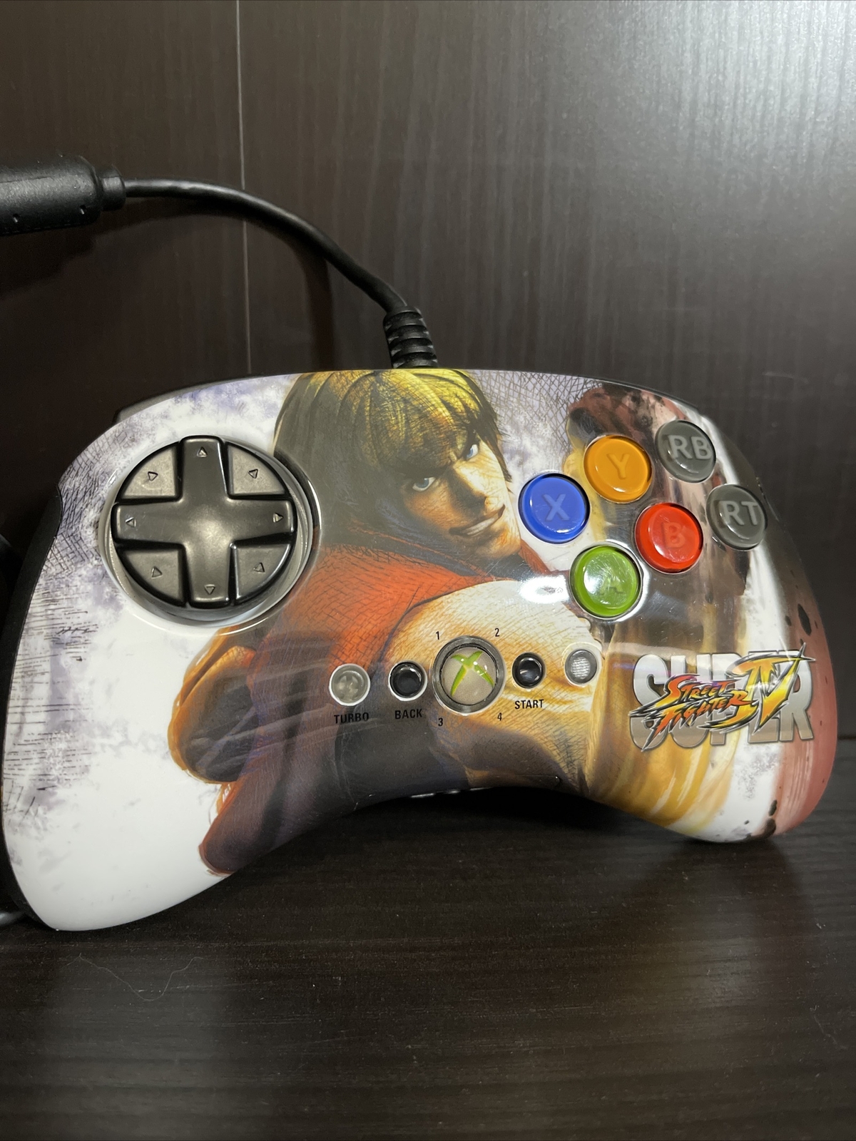 Mad Catz Fight Pad Street Fighter IV Ken Capcom Xbox 360 PC Wired ...