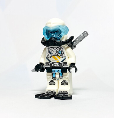 NEW LEGO Zane - Seabound, Scuba Gear minifigure - Ninjago 71756 Hydro ...