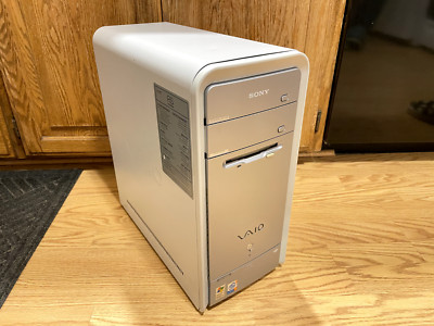 Sony Vaio PCV-RS630G Desktop PC Computer Pentium 4 2GB Ram - TESTED | eBay