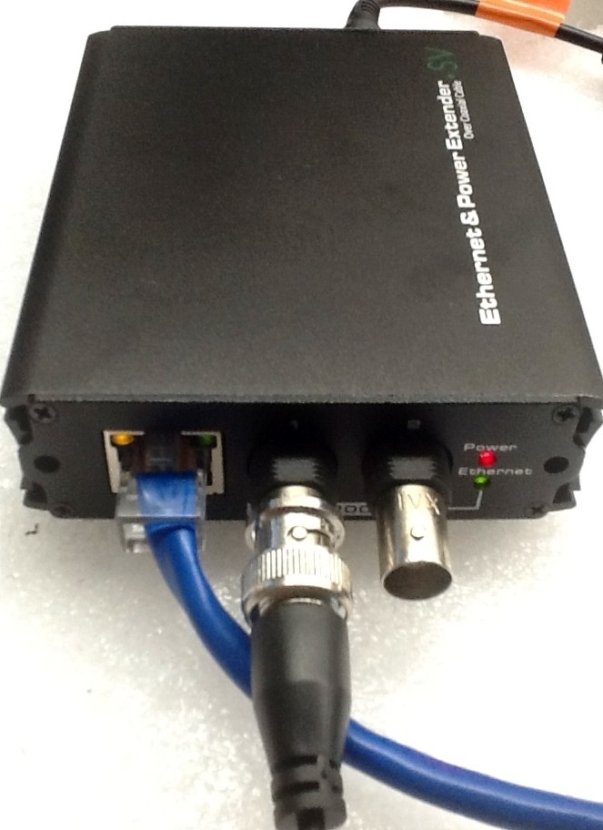 Ethernet Over Coax converter, coax to ethernet ip camera, 12 vdc out | eBay