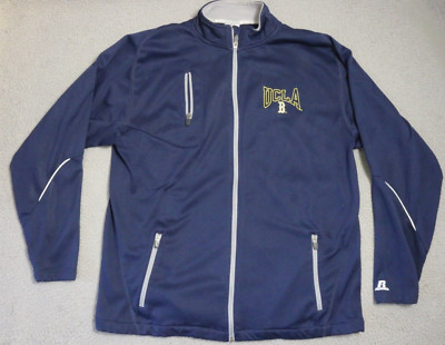 Russell UCLA Bruins Jacket Men's Large Blue Full Zip | eBay