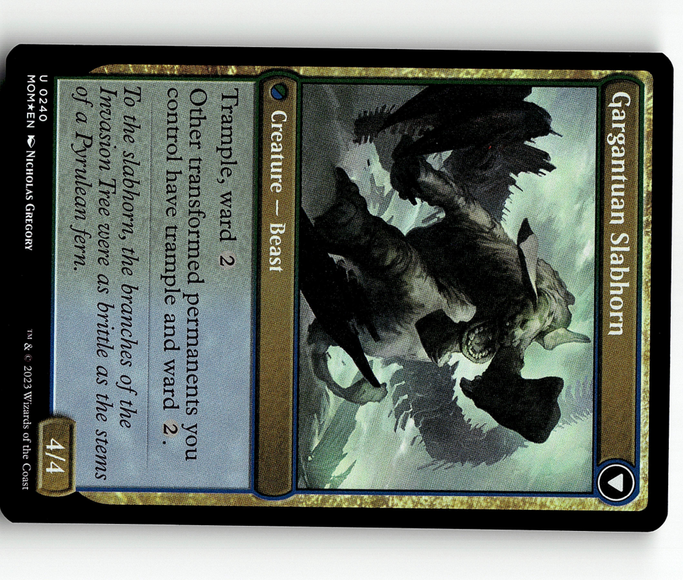 FOIL - MTG Invasion of Pyrulea 240 March of the Machine Uncommon | eBay