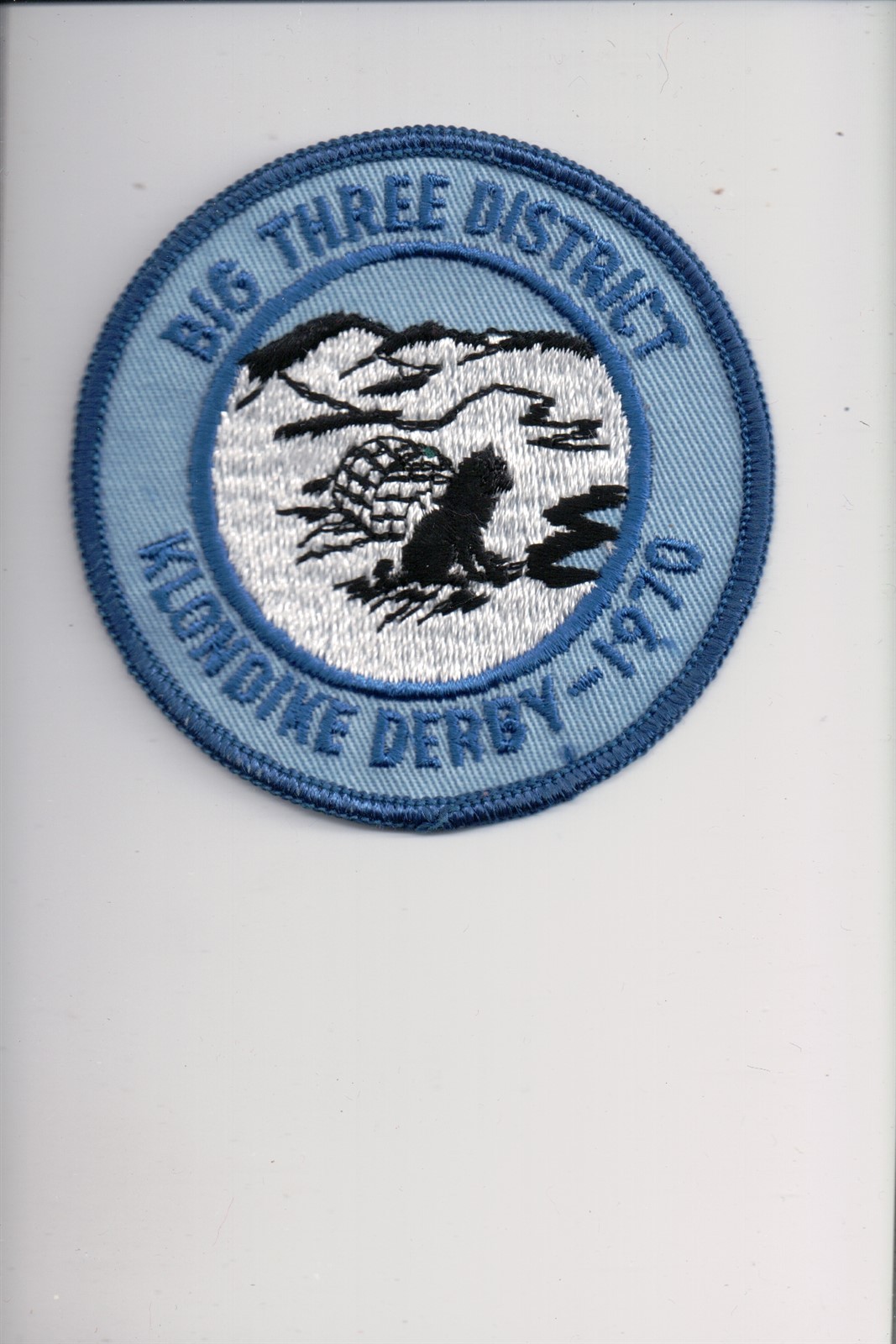 1970 Big Three District Klondike Derby patch | eBay