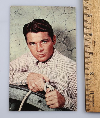 Vintage Audie Murphy Autographed Photo Postcard WWII War Hero and Actor ...