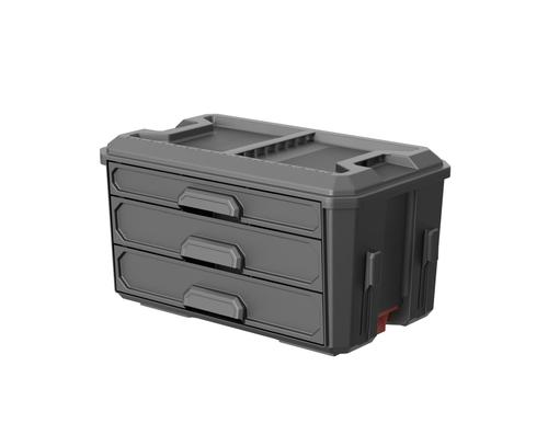 Deal ! Hyper Tough Hyper Stack 3-Drawer Tool Storage Box New | eBay