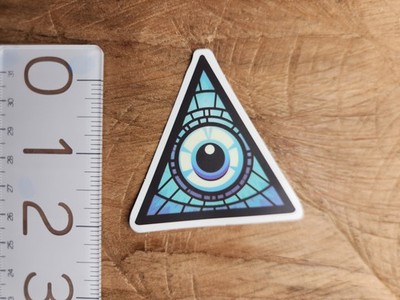 Illuminati Sticker Illuminati Decal All Seeing Eye Sticker New World ...