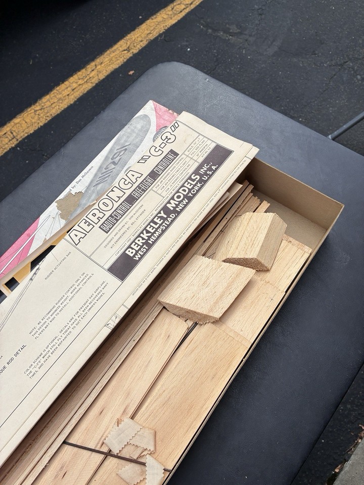 Berkeley Aeronca C-3 Balsa R/c Model Airplane Kit | eBay