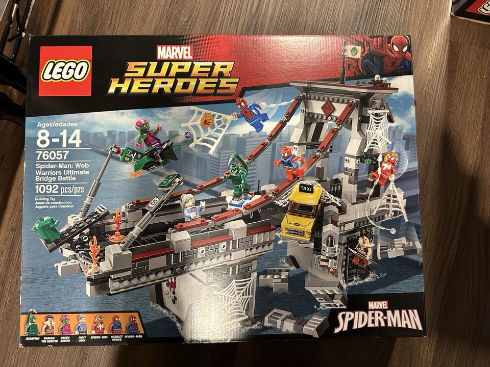 LEGO 76057 Spider-Man Web Warriors Ultimate Bridge Battle Box Manual ...