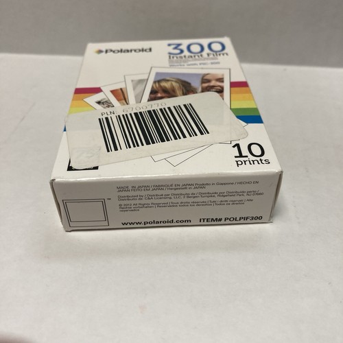 Polaroid 300 Instant Film Camera Pic 300 Purple W Strap & 300 Instant ...