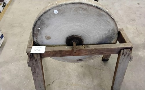 Grinding Sharpening Stone Wheel 27'' pedal vintage primitive LOCAL ...