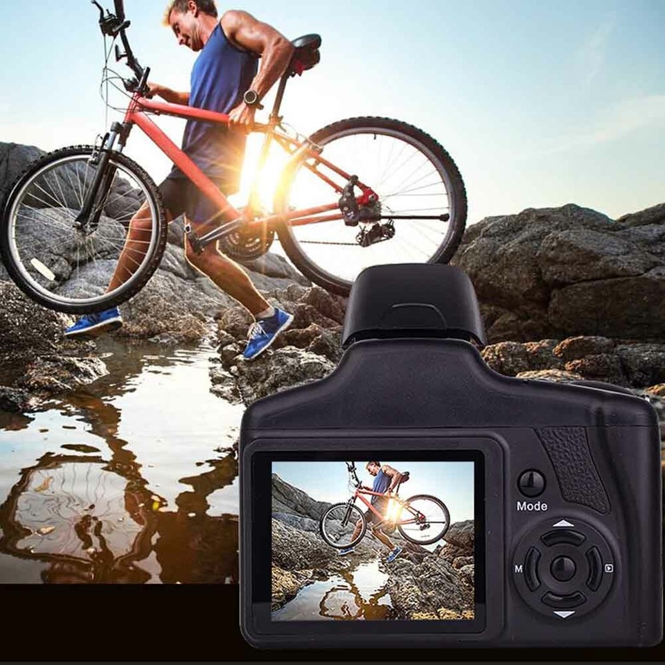 Digital Camera 3.0 Inch TFT LCD Screen 16X Zoom HD 16MP 1080P Anti ...