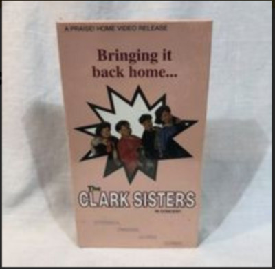 The Clark Sisters – Bringing It Back Home: In Concert (1991) VHS custom ...