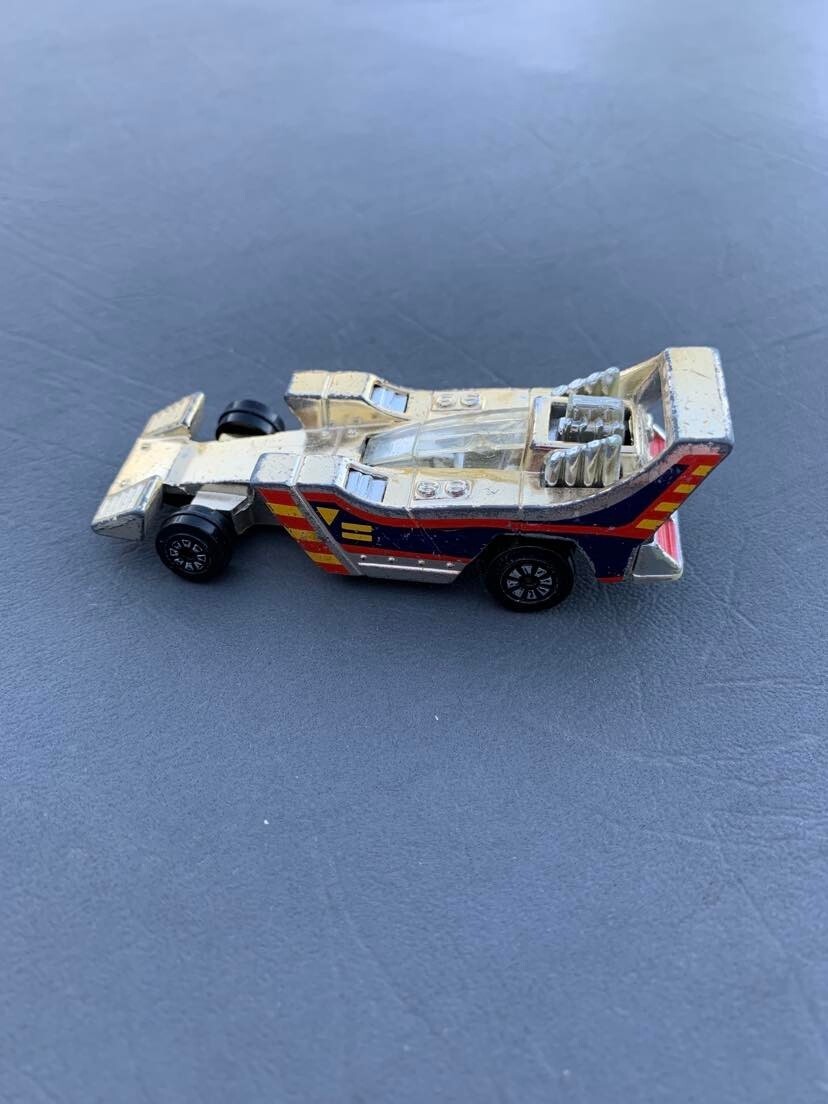 Vintage Kenner Fast 111S Diecast Metal Pipe N Hot 1981 Yellow Tampo ...