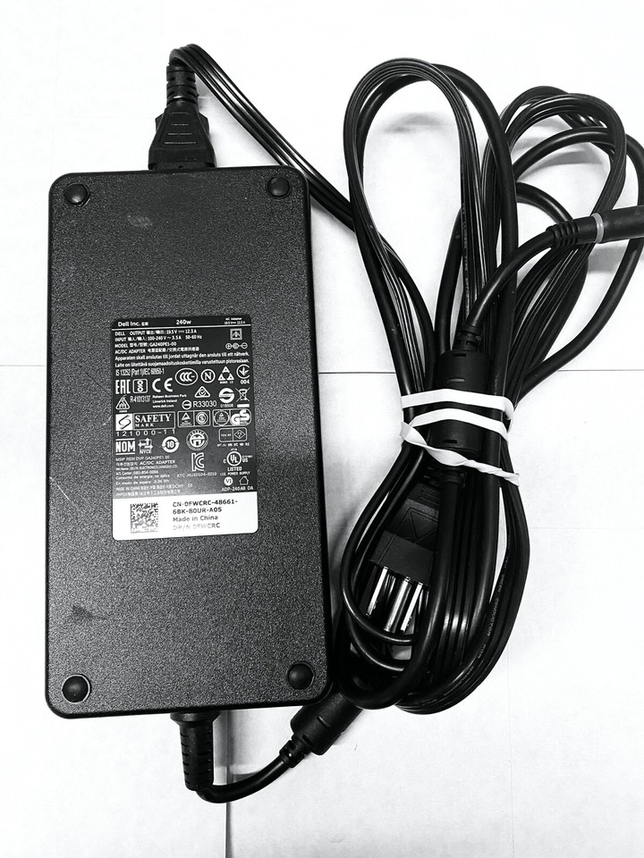 Genuine Dell/Flextronics/Delta 240W PA-9E AC Adapter For M6500 M6600 ...