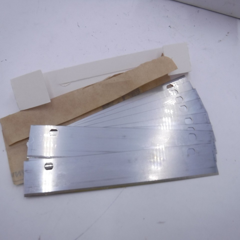 Pack of 96 Cadence SBI105 Potato Chip Blades .015" Stainless Steel X ...