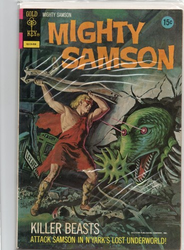 Mighty Samson #21 - Gold Key - Bronze Age - mid grade | eBay