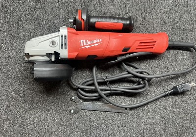 Milwaukee 6142-30 120V Angle Grinder - Red 45242483099 | eBay