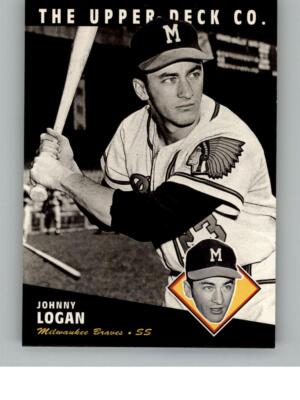 1994 Upper Deck All-Time Heroes Johnny Logan 83 Milwaukee Braves | eBay