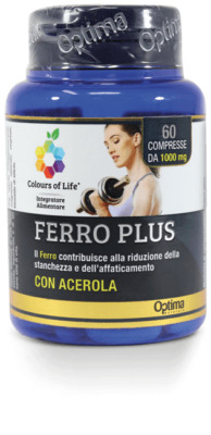 Ferro Plus Avec Acérola Colors Of Life Optima Naturals 60 Comprimé | eBay