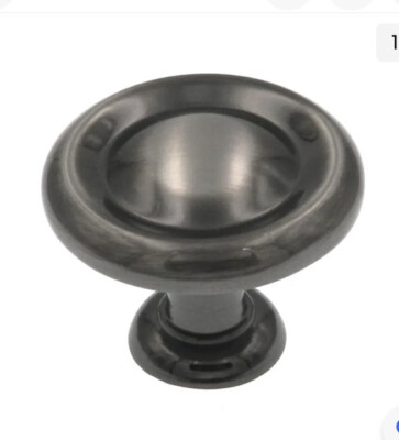 2X Guardian Amerock BP1386-PWT Pewter 1 1/4" Dome Cabinet Knob Pulls | eBay