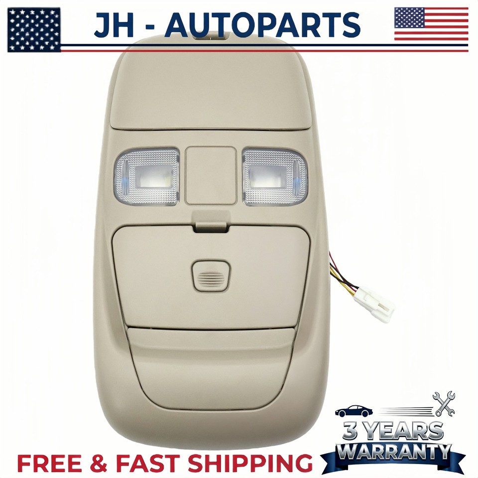 For 1998-2002 Dodge Ram 1500 2500 Overhead Console Dome Light Storage ...