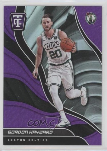 2017-18 Panini Totally Certified Purple Gordon Hayward #75 | eBay