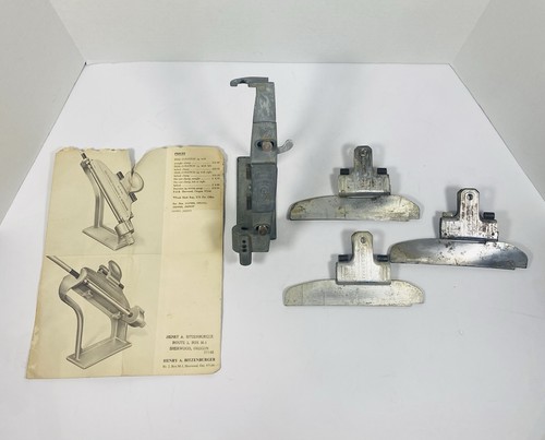 Vintage Bitzenburger Fletching Stand & Esterbrook Clips No 30 Arrow ...