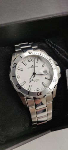 Jacques Lemans Mens Liverpool Automatic Stainless Steel Watch 42mm 1 ...