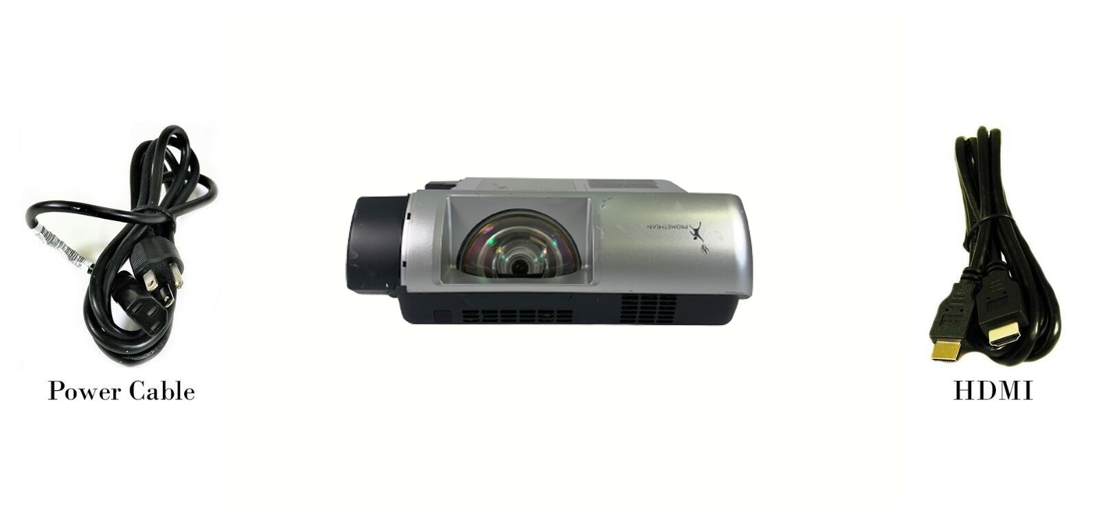 Promethean PRM-30 LCD Projector Short-Throw 2500 ANSI HDMI Gaming Movie ...