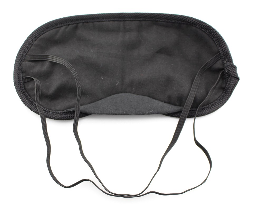 TUMI 'Woven' Black / Red Cotton Sleep Mask Accessory | eBay