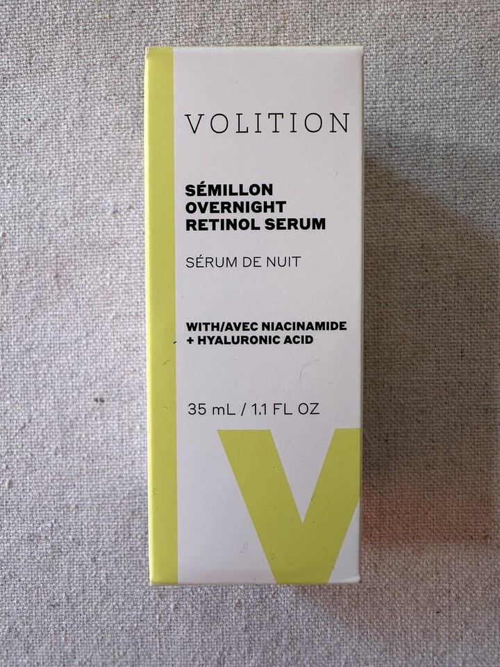 VOLITION Semillon Overnight Retinol Serum Full Size 35ml /1.1 fl oz ...