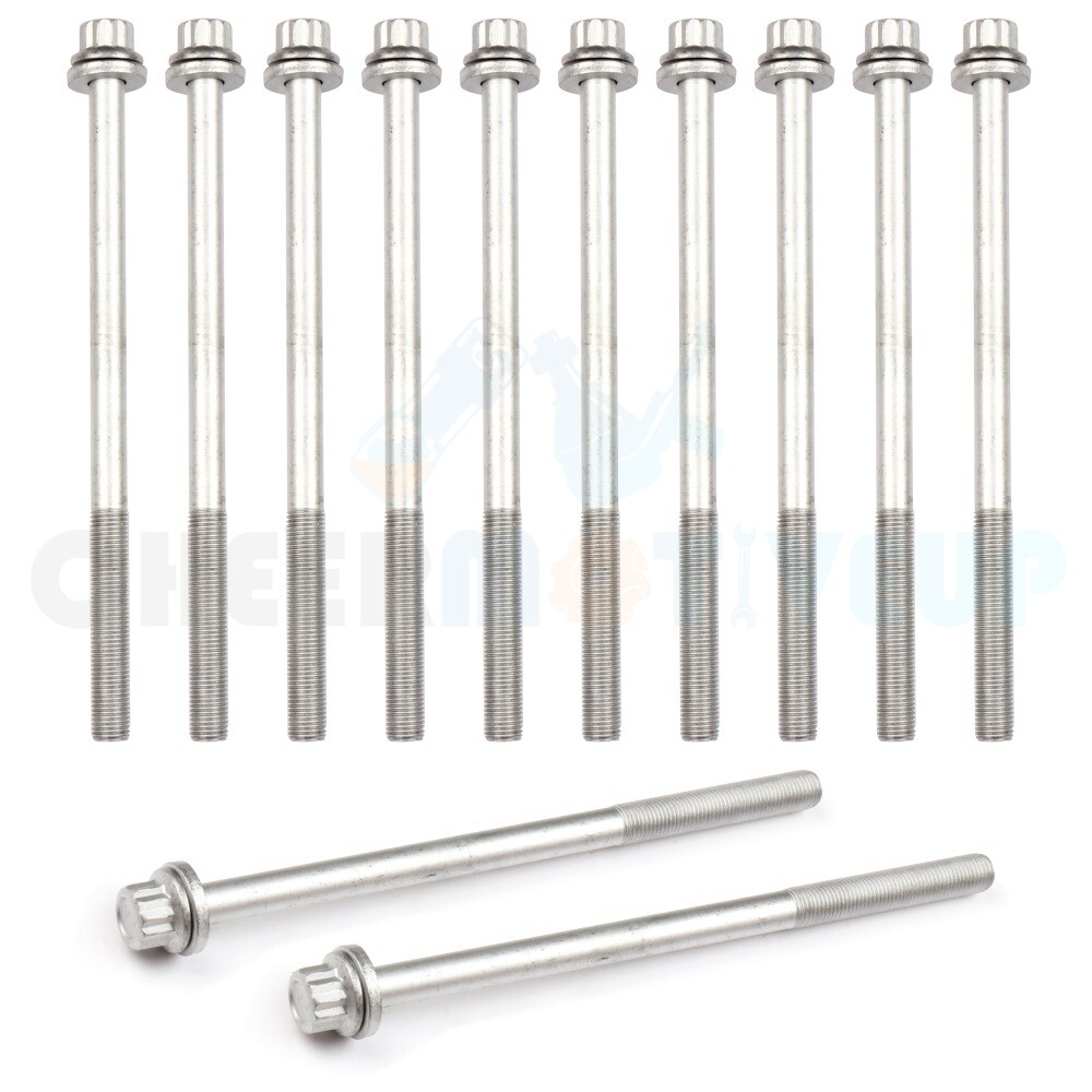 12Pcs Head Bolts Kit For Subaru Impreza Forester Legacy Outback Saab 9 ...