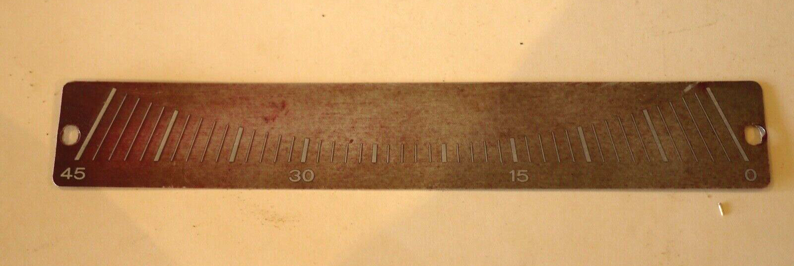 Vtg Delta rockwell Homecraft 34-500 table saw TILT SCALE | eBay