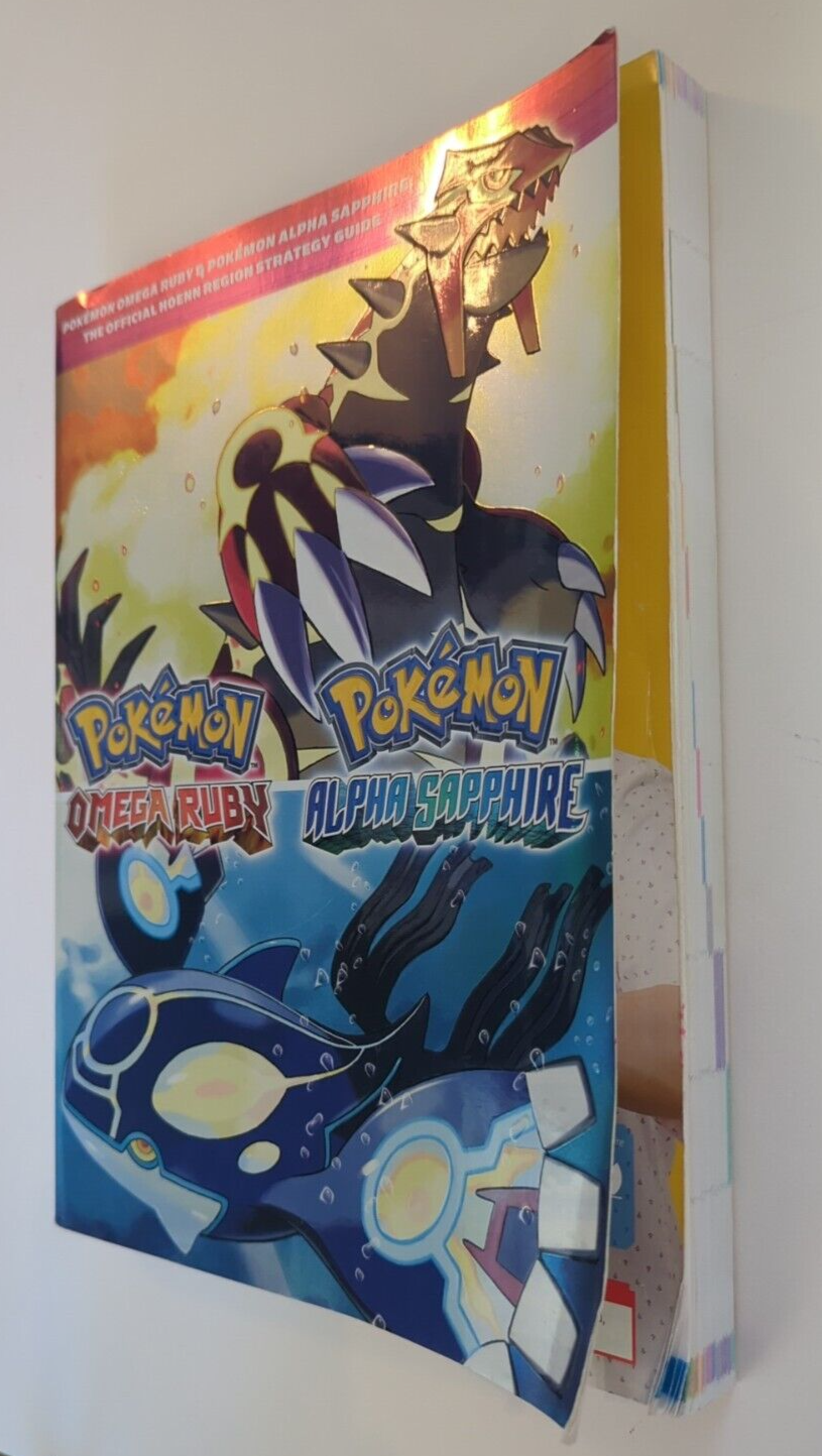 Pokémon Omega Ruby & Alpha Sapphire Official Strategy Guide missing ...