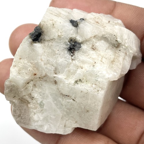 298 Cts Natural White Rainbow Moonstone Rough loose Gemstone | eBay
