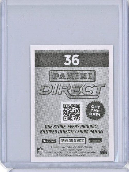 2021 Panini NFL Sticker Draft #36 Justin Fields RC - Chicago Bears ...