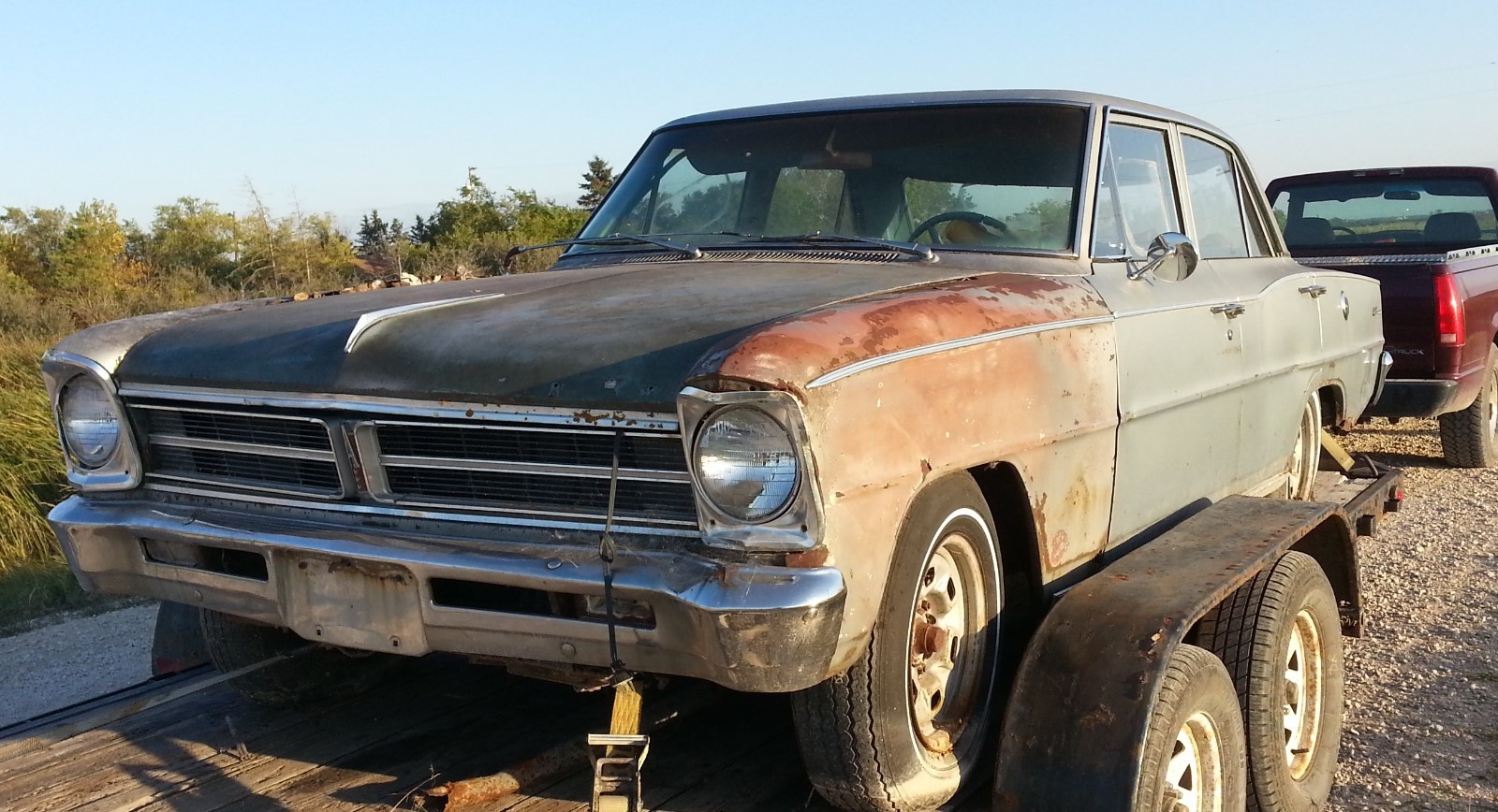 🔥 1966 1967 Pontiac Acadian Canso SD Chevy II Nova SS HEADLIGHT Parting ...