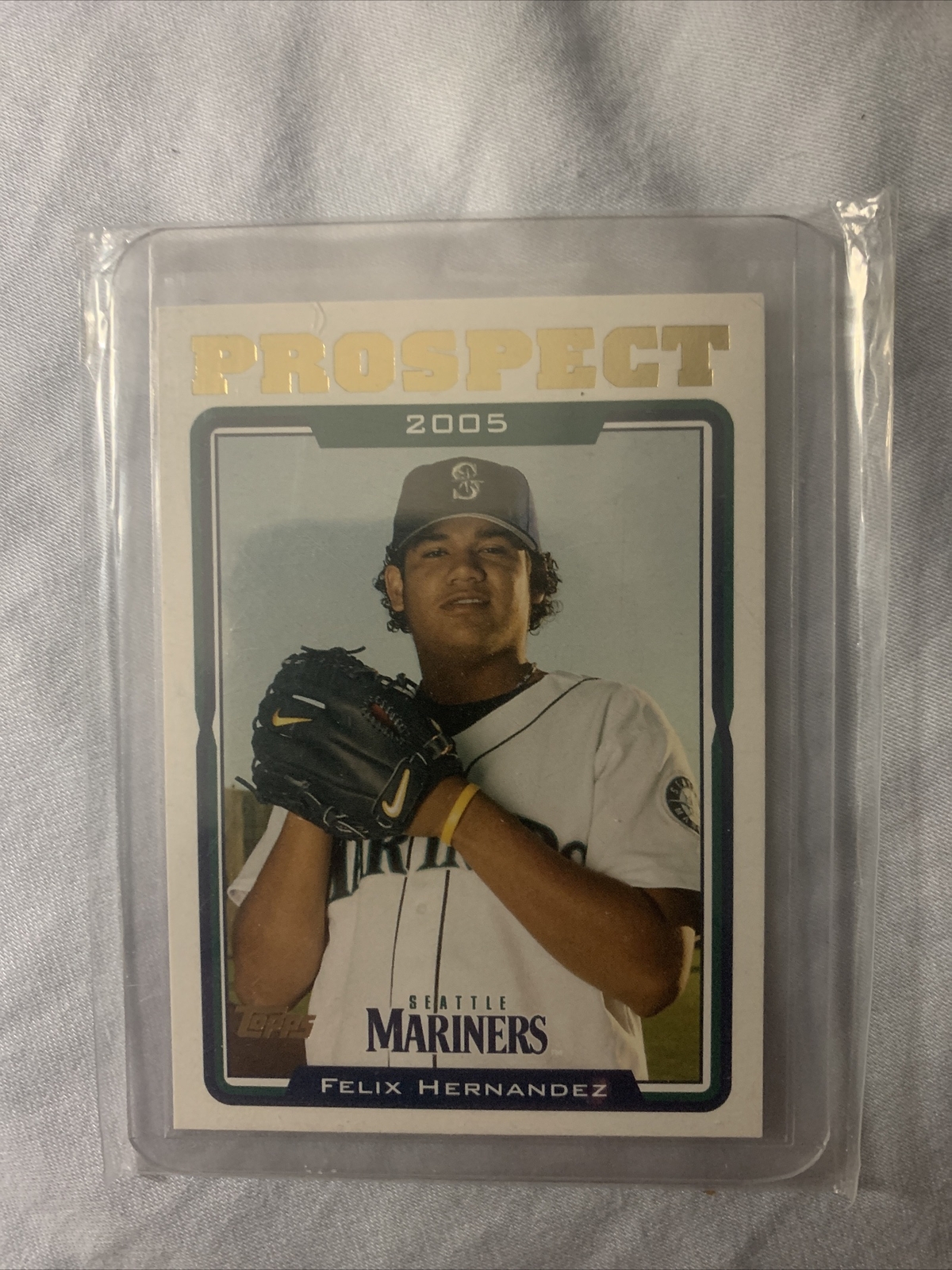 2005 Topps Update Felix Hernandez Prospect #UH110 Seattle Mariners ...