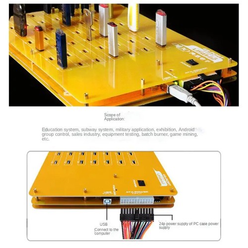 Industrial Grade 49 Port High-Speed Hubs/Charger With Data Transmission ...