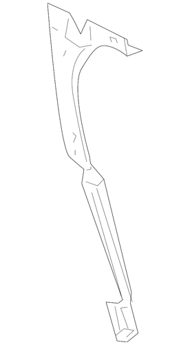 Mercedes-Benz 16469016309051 Genuine OEM Rear Pillar Trim for sale ...