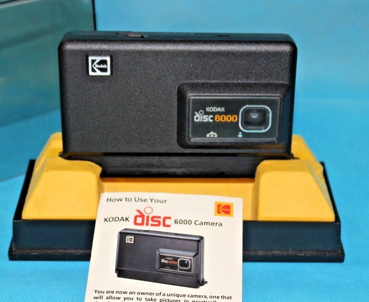 Vintage Kodak Disc 6000 Camera with Instructions | eBay