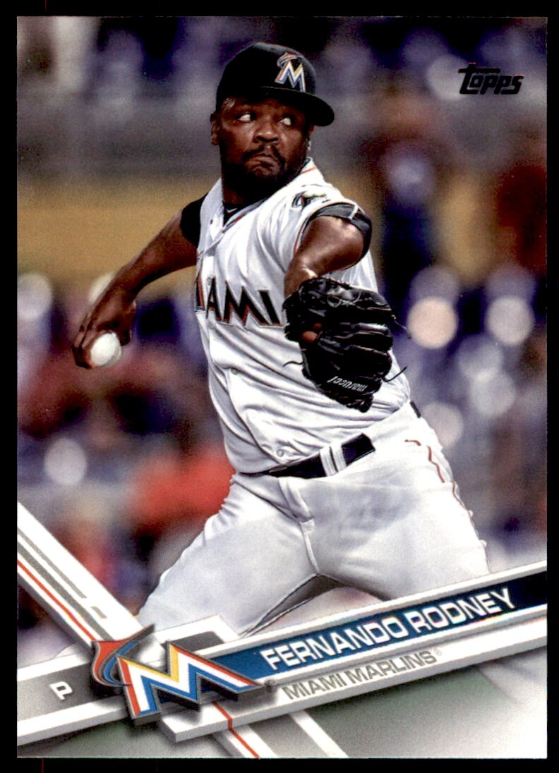 2017 TOPPS #292 FERNANDO RODNEY MIAMI MARLINS | eBay