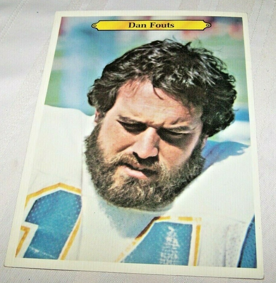 1980 Dan Fouts San Diego Chargers Topps Jumbo Picture Card #7 of 30 | eBay
