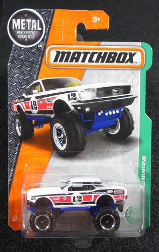 2017 Matchbox '68 Ford Mustang 4x4 Card #124 MB21-111017 | eBay